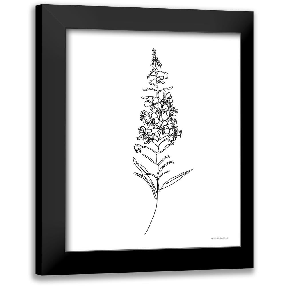 Kamdon Kreations 12x14 Black Modern Framed Museum Art Print Titled ...