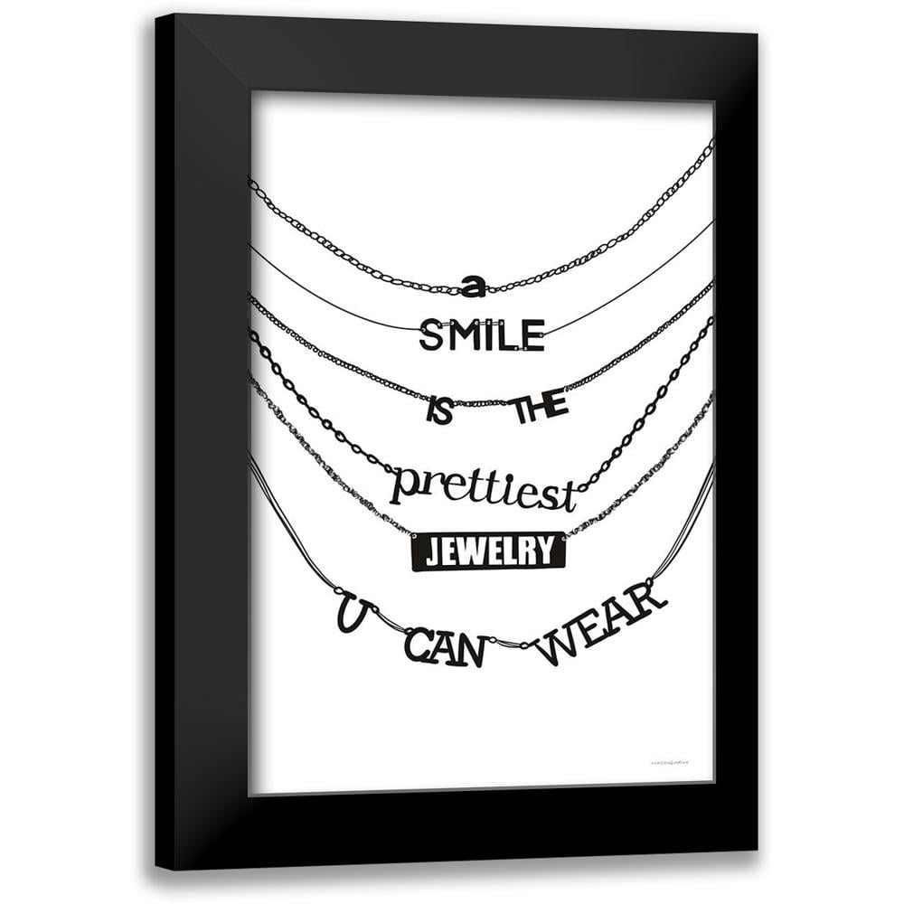 Kamdon Kreations 13x18 Black Modern Framed Museum Art Print Titled - A ...