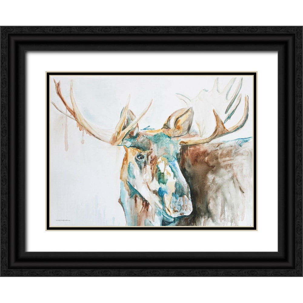 Kamdon Kreations 14x11 Black Ornate Wood Framed with Double Matting ...