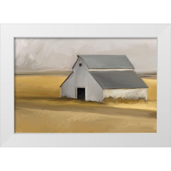 Kamdon Kreations 14x11 White Modern Wood Framed Museum Art Print Titled ...