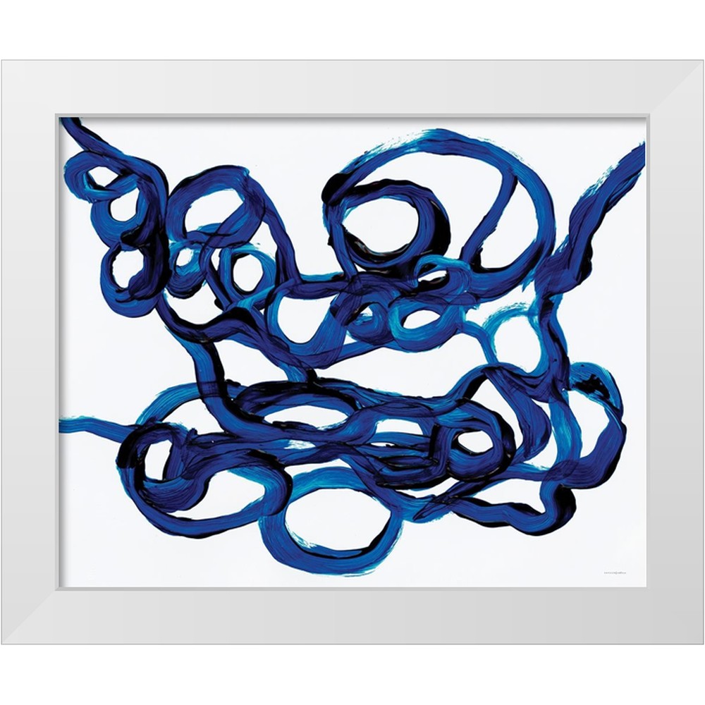 Kamdon Kreations 14x12 White Modern Wood Framed Museum Art Print Titled ...