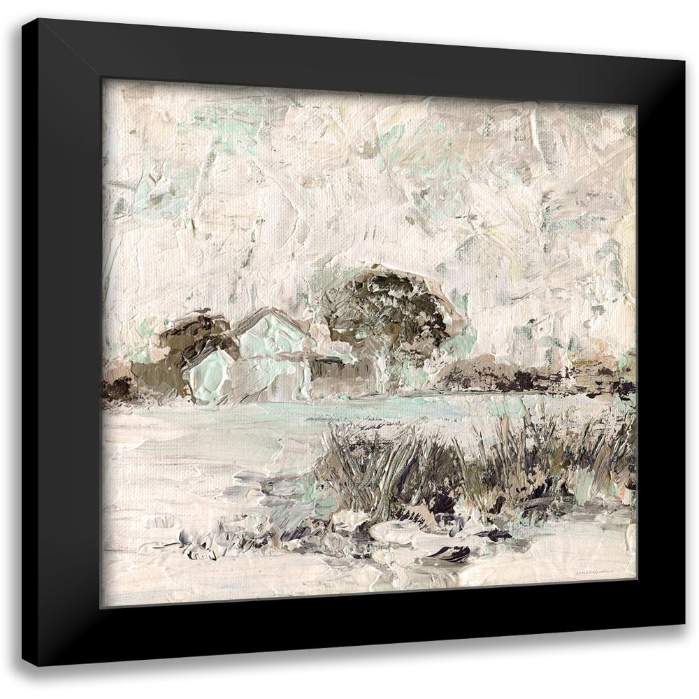 Kamdon Kreations 15x15 Black Modern Framed Museum Art Print Titled ...