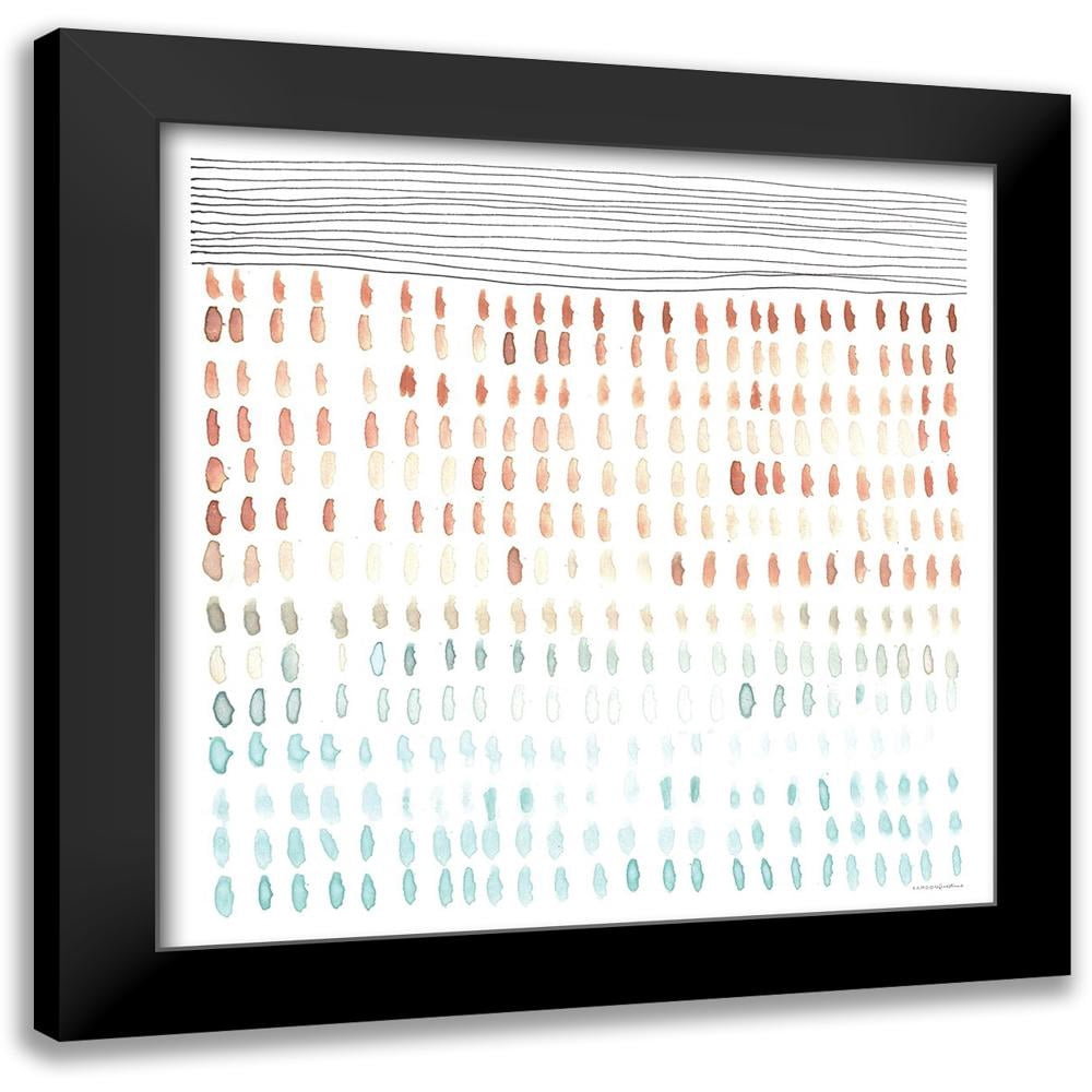 Kamdon Kreations 15x15 Black Modern Framed Museum Art Print Titled ...