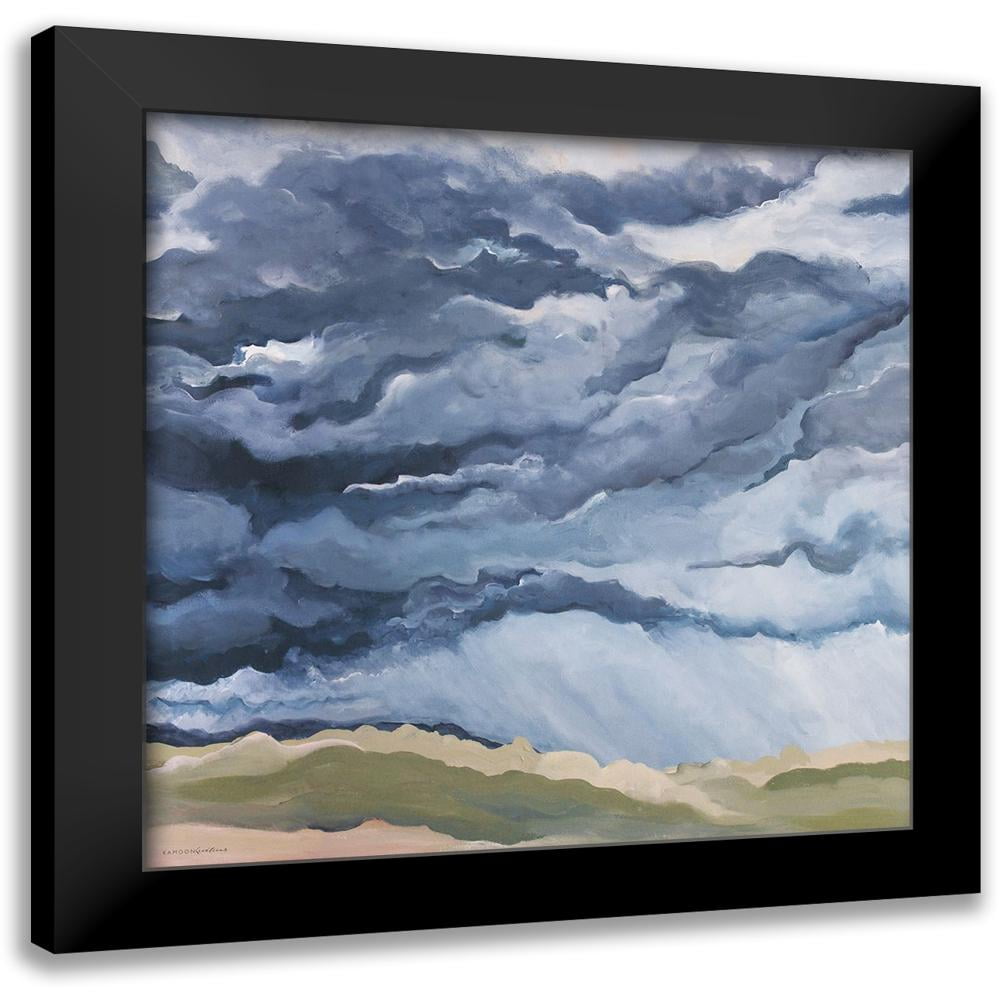 Kamdon Kreations 15x15 Black Modern Framed Museum Art Print Titled ...