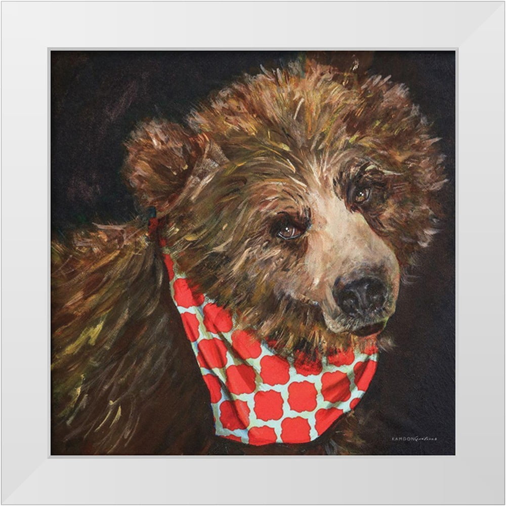Kamdon Kreations 15x15 White Modern Wood Framed Museum Art Print Titled ...