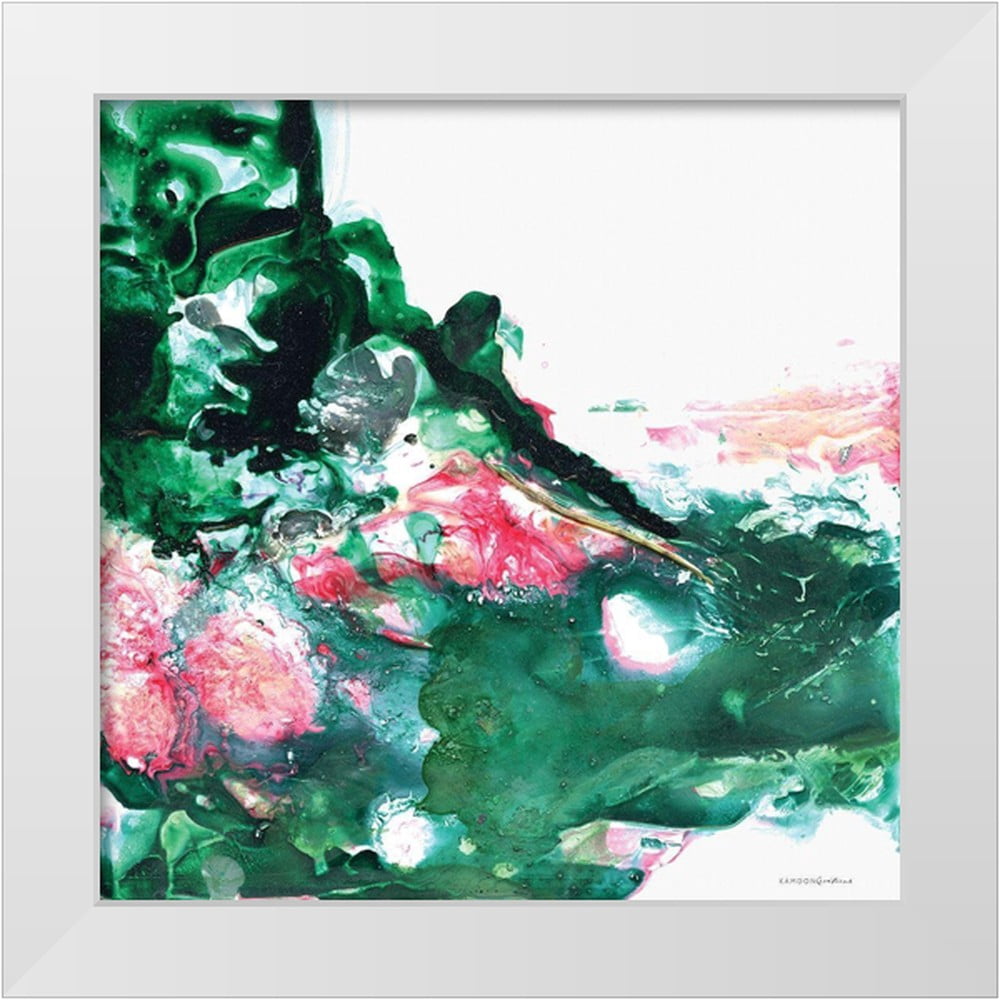 Kamdon Kreations 15x15 White Modern Wood Framed Museum Art Print Titled ...