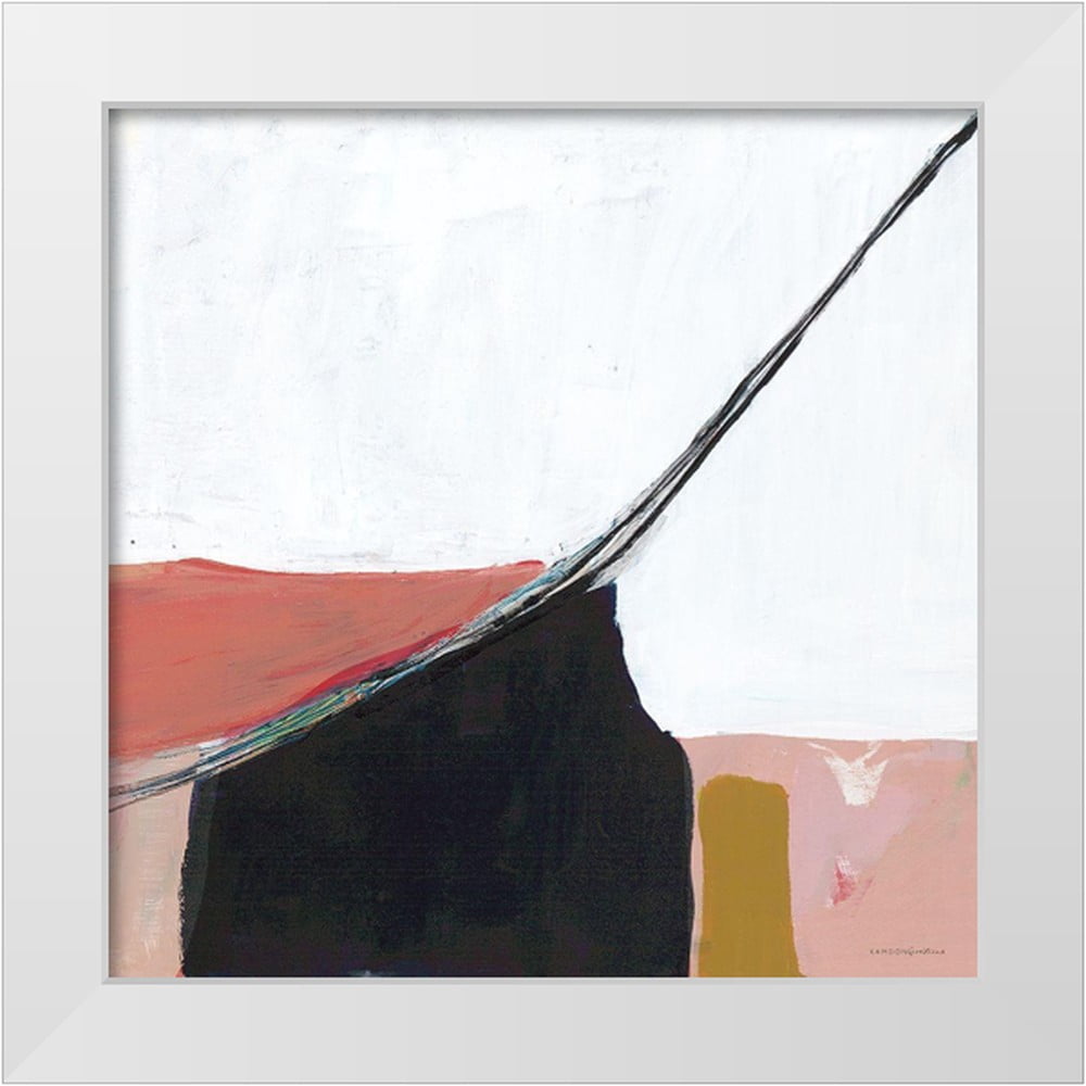 Kamdon Kreations 15x15 White Modern Wood Framed Museum Art Print Titled ...