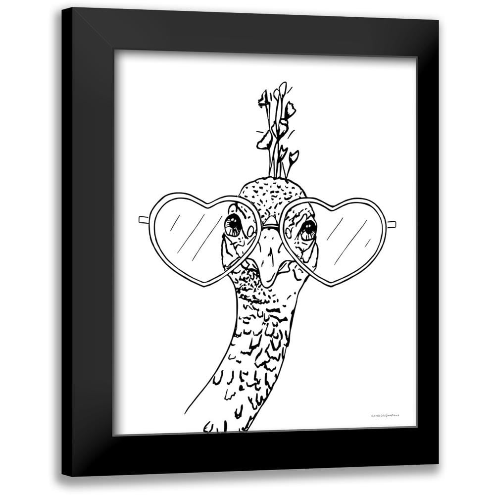 Kamdon Kreations 15x18 Black Modern Framed Museum Art Print Titled - A ...
