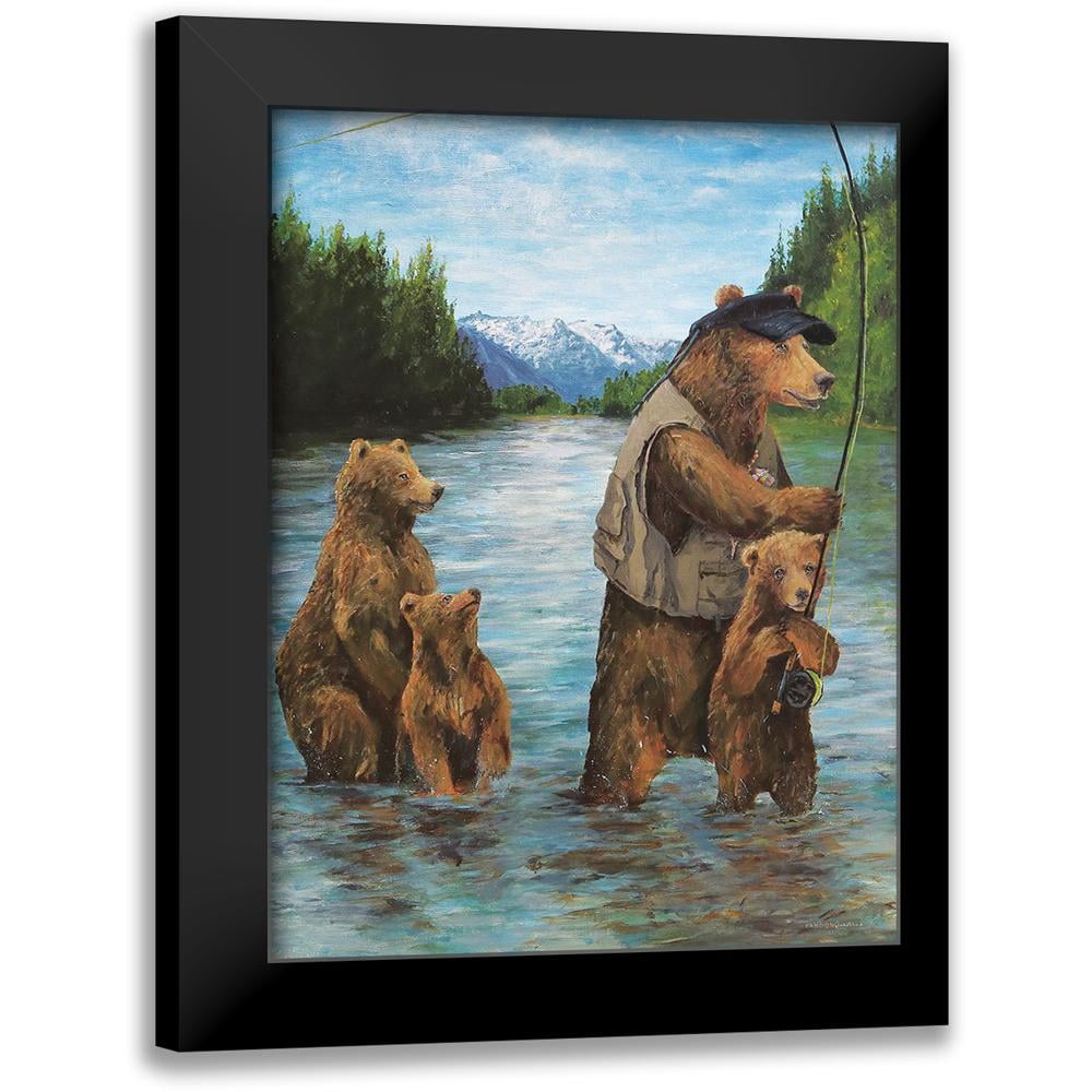 Kamdon Kreations 15x18 Black Modern Framed Museum Art Print Titled ...