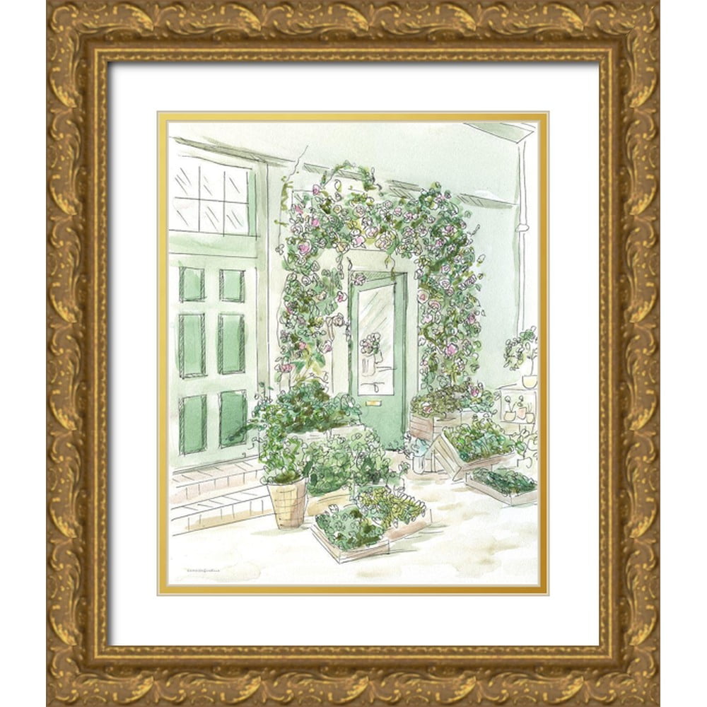 Kamdon Kreations 15x18 Gold Ornate Wood Framed with Double Matting ...