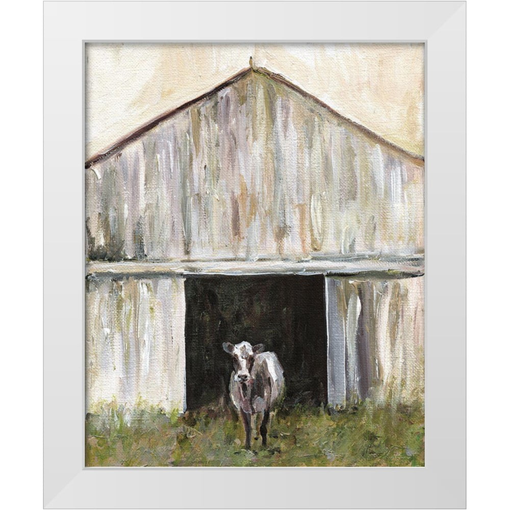 Kamdon Kreations 15x18 White Modern Wood Framed Museum Art Print Titled ...