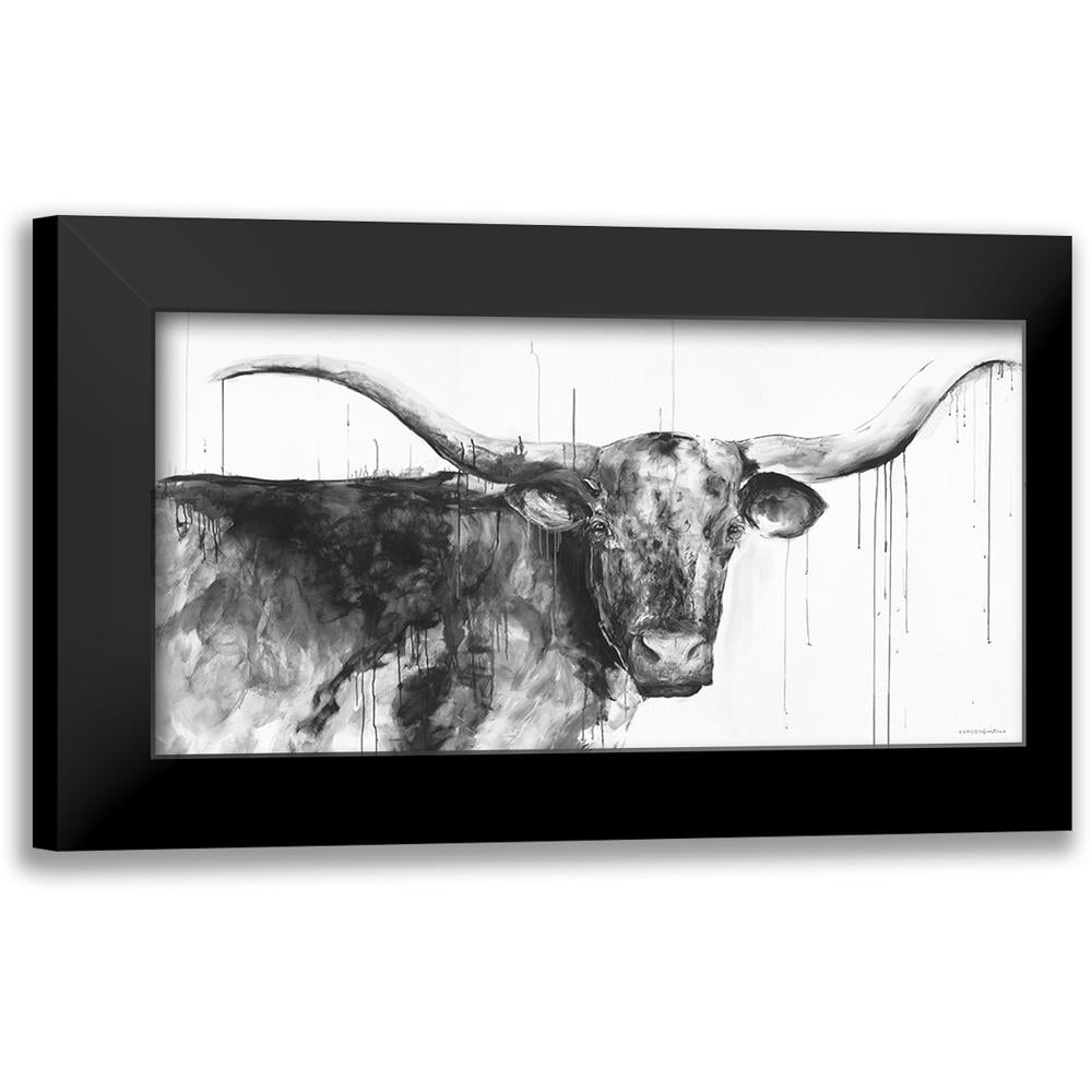 Kamdon Kreations 18x11 Black Modern Framed Museum Art Print Titled ...