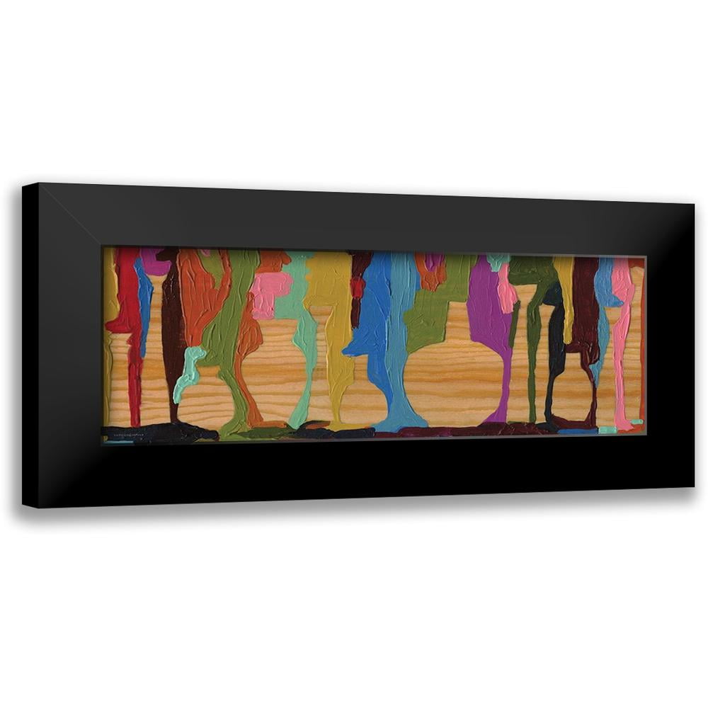 Kamdon Kreations 18x9 Black Modern Framed Museum Art Print Titled ...