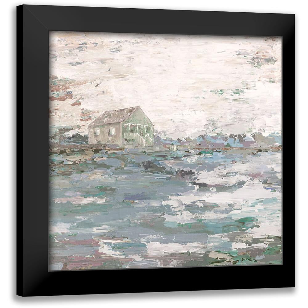 Kamdon Kreations 20x20 Black Modern Framed Museum Art Print Titled ...