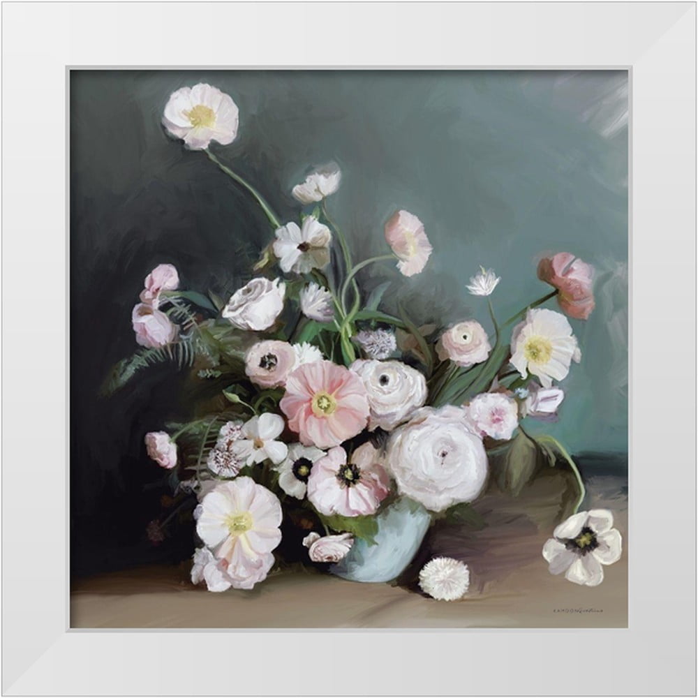 Kamdon Kreations 20x20 White Modern Wood Framed Museum Art Print Titled ...