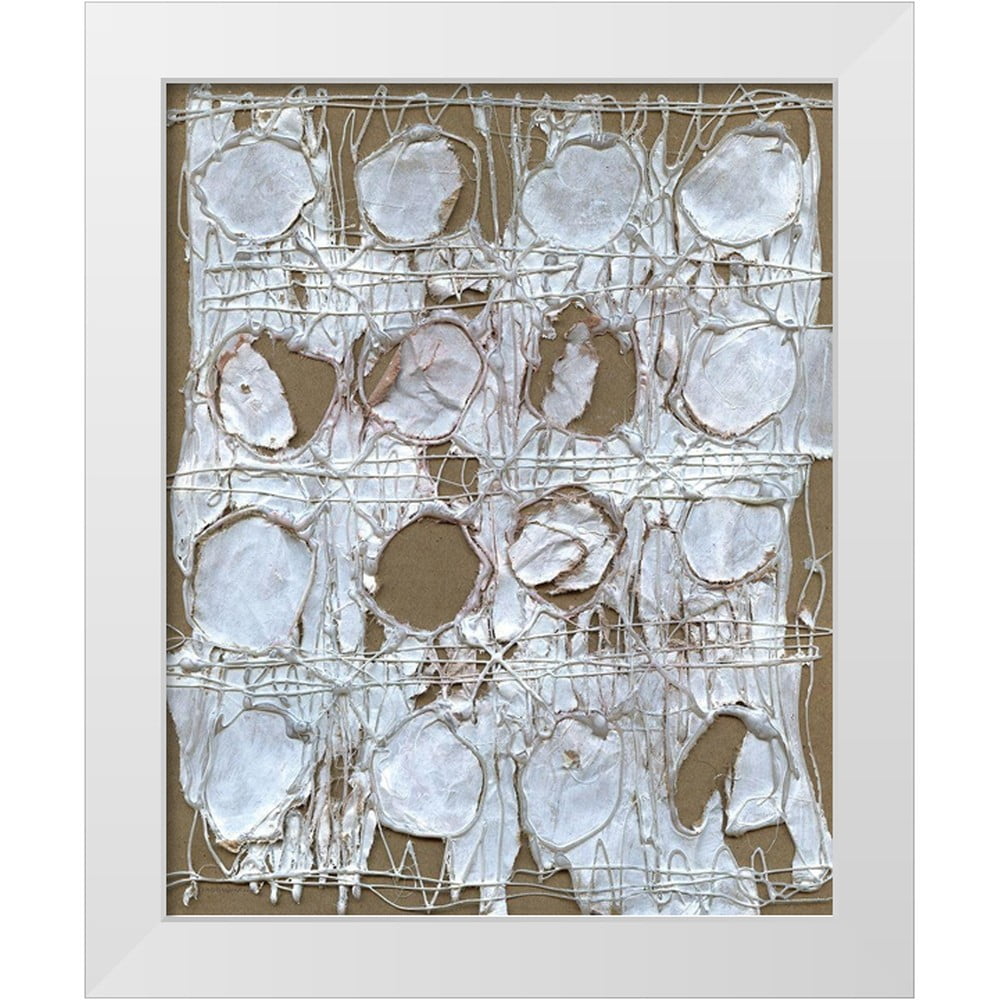 Kamdon Kreations 20x24 White Modern Wood Framed Museum Art Print Titled ...