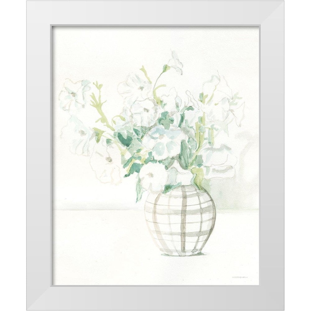 Kamdon Kreations 20x24 White Modern Wood Framed Museum Art Print Titled ...