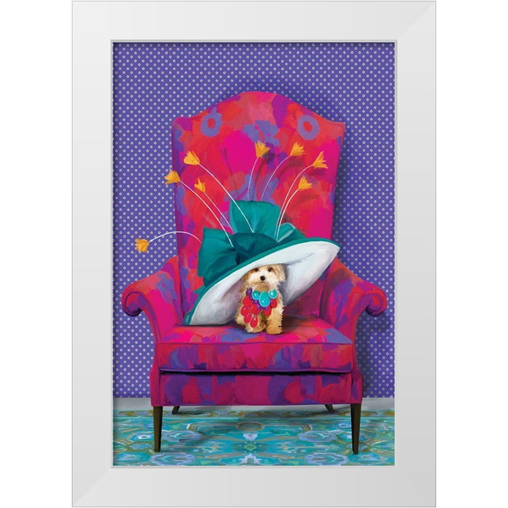 Kamdon Kreations 23x32 White Modern Wood Framed Museum Art Print Titled ...