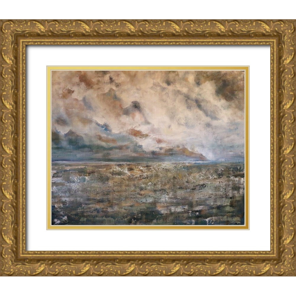 Kamdon Kreations 24x20 Gold Ornate Wood Framed with Double Matting ...