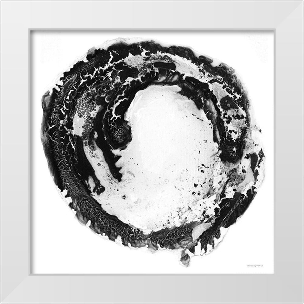 Kamdon Kreations 26x26 White Modern Wood Framed Museum Art Print Titled ...