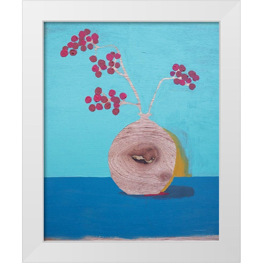 Kamdon Kreations 26x31 White Modern Wood Framed Museum Art Print Titled ...