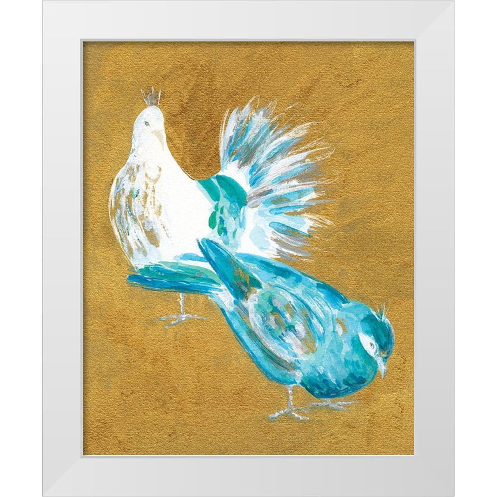 Kamdon Kreations 26x31 White Modern Wood Framed Museum Art Print Titled ...