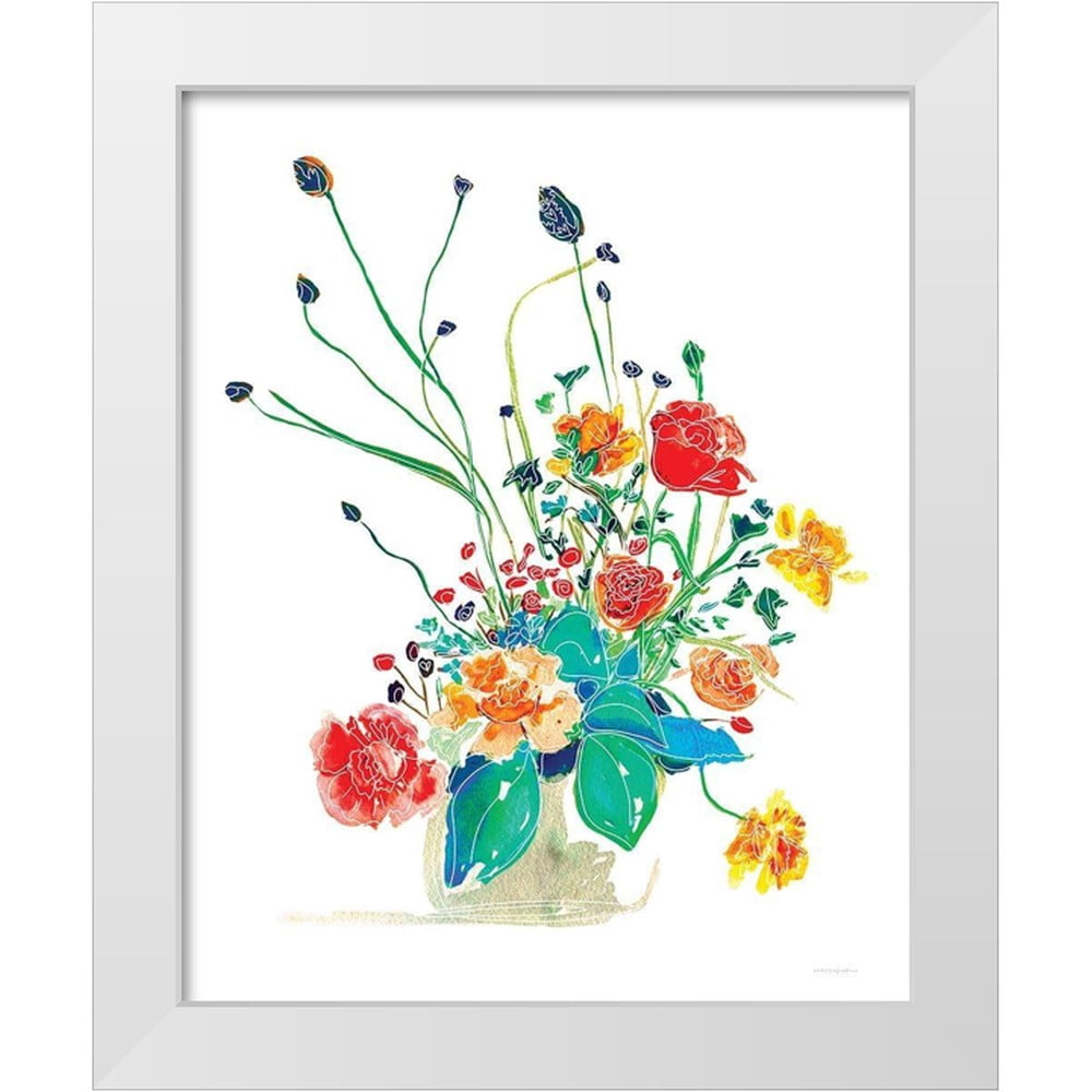 Kamdon Kreations 26x31 White Modern Wood Framed Museum Art Print Titled ...