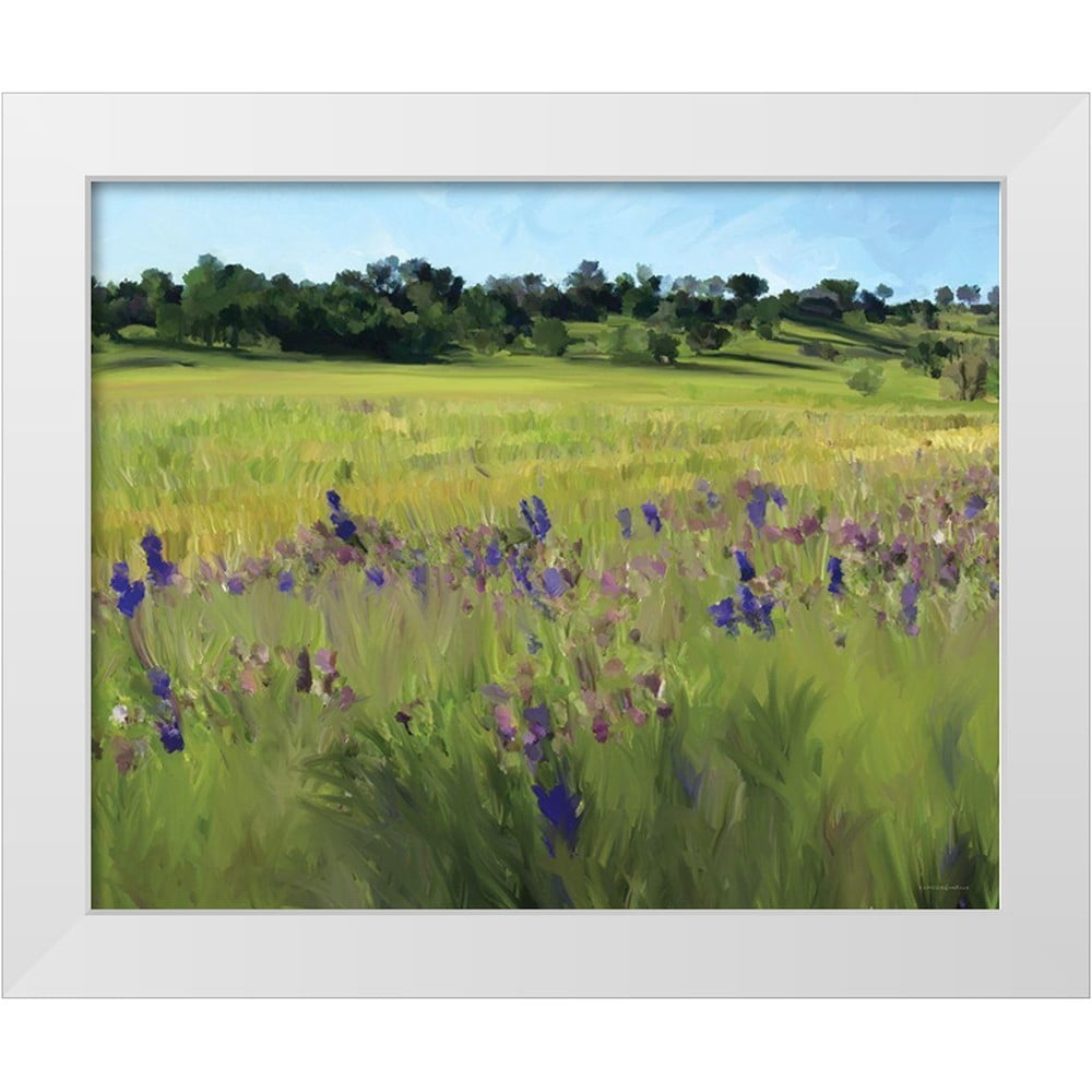 Kamdon Kreations 31x26 White Modern Wood Framed Museum Art Print Titled ...