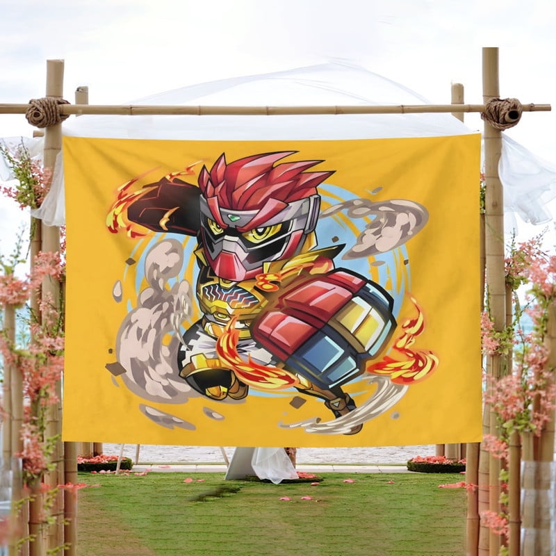 Kamen Rider pattern wall hanging 50*60 inches high-quality peach skin ...