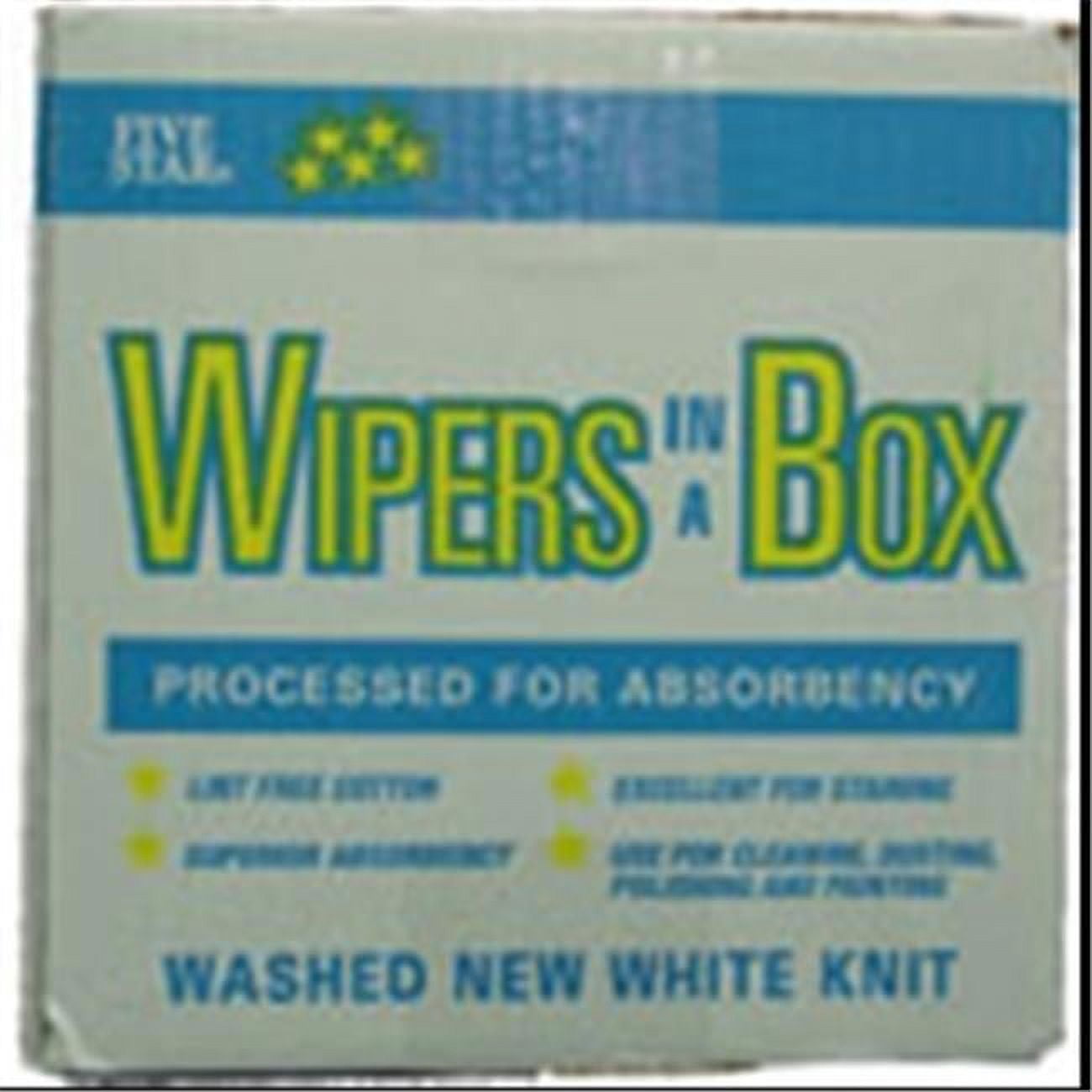 Kamen Wiping Materials 6064000 No. 5 Box Washed New White Rags ...