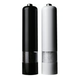 Kamenstein 8-Inch Battery Operated Prefilled Salt & Pepper Grinder Set ...
