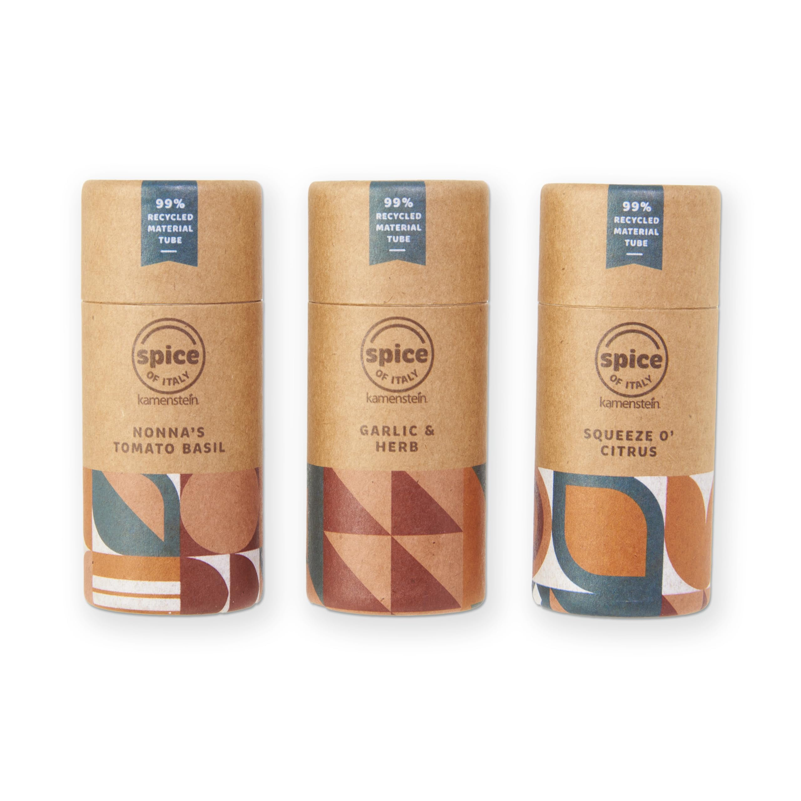 Kamenstein Kraft Paper Spice YPF5 Tube Set, Packaging made of 99 ...