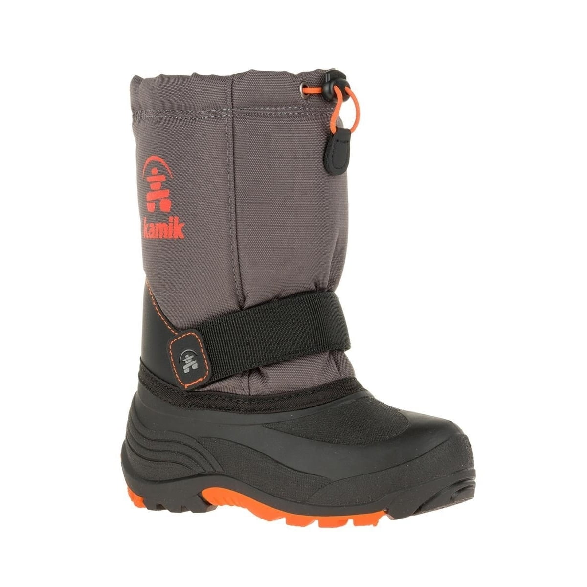 Kamik Kids Rocket Charcoal Flame Waterproof Boots Size [Insert Size ...
