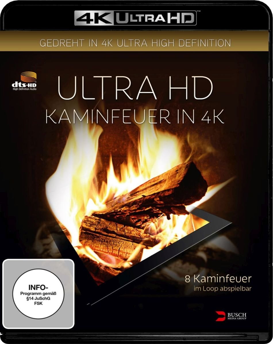 Kaminfeuer 4K Ultra-HD Blu-ray Disc (4K Ultra HD) - Walmart.com
