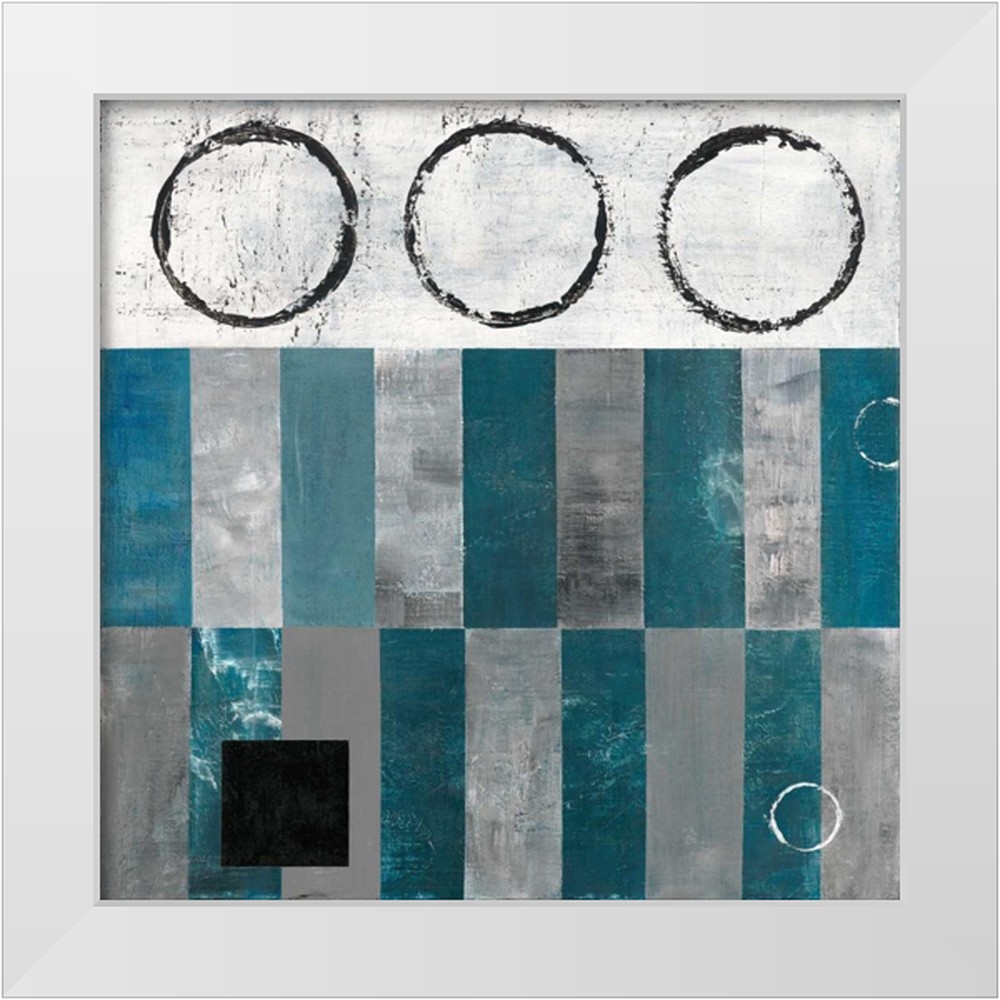 Kaminsky, Earl 26x26 White Modern Wood Framed Museum Art Print Titled ...