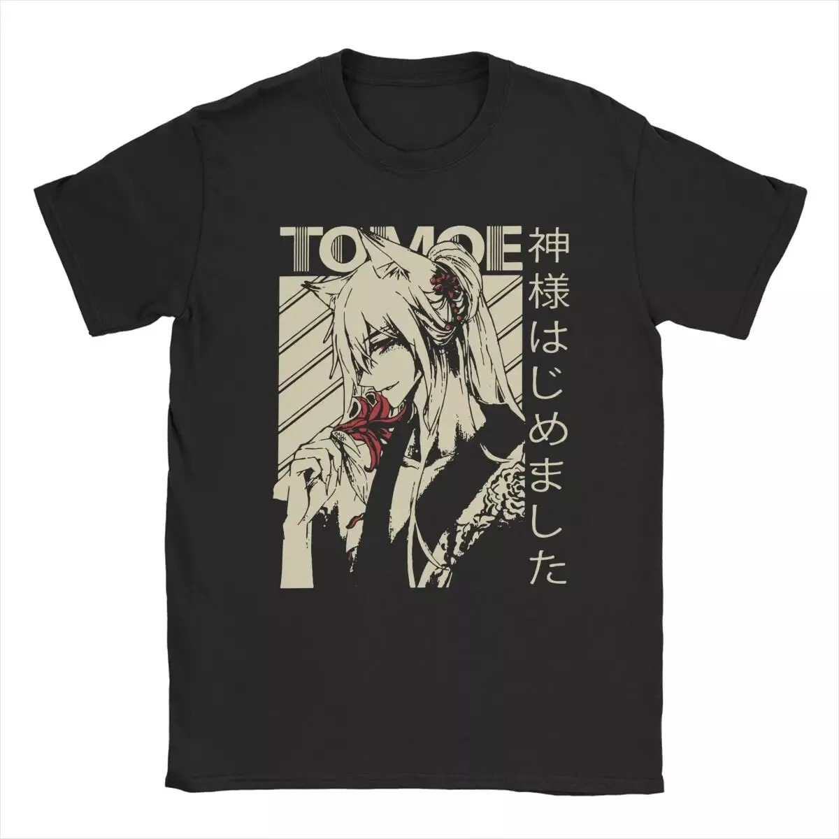 Kamisama Kiss Tomoe T Shirt Men's 100% Cotton Cool T-Shirts Round Neck ...