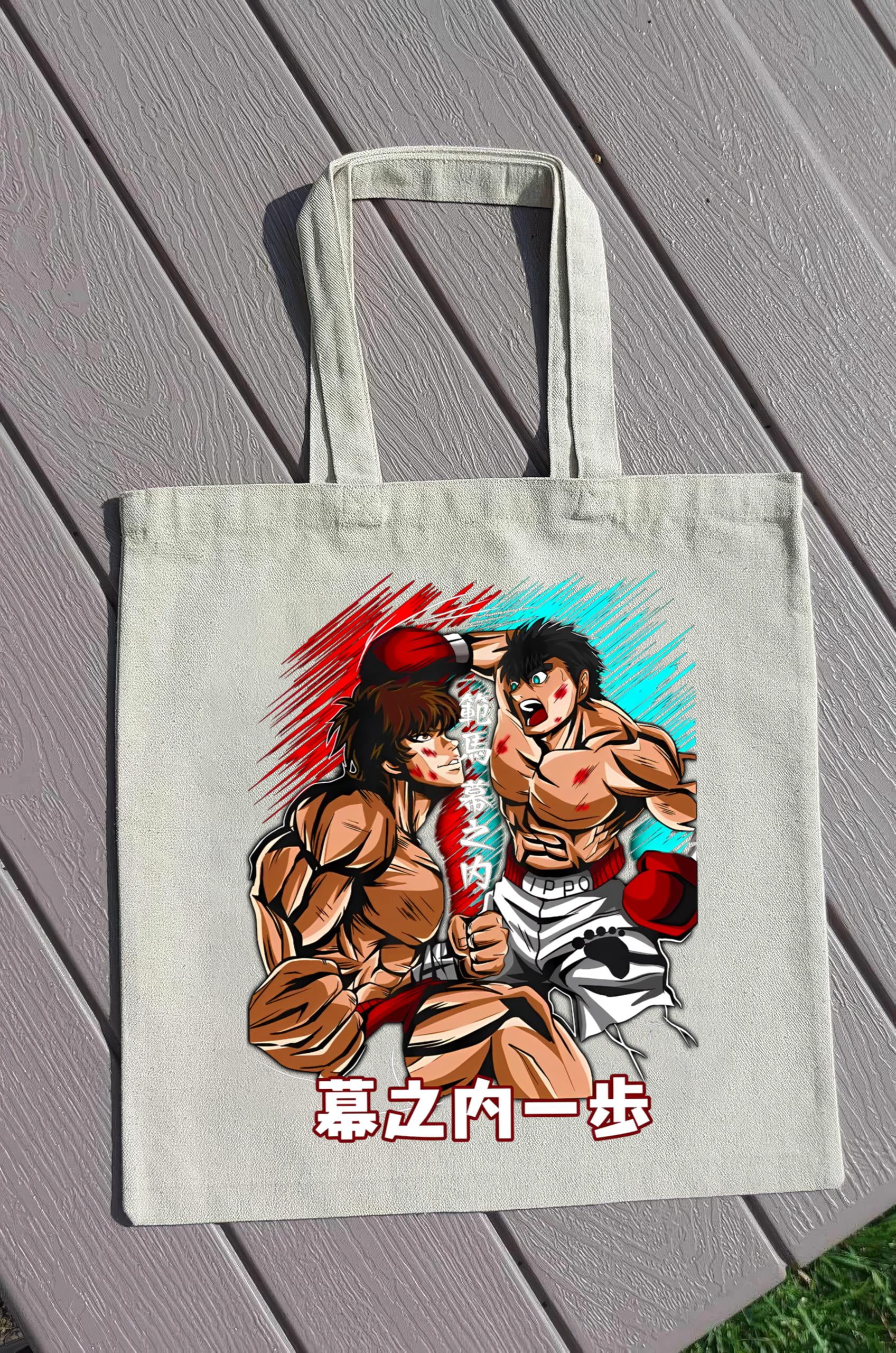 Kamogawa Boxing Gym Ippo vs. Baki T-Bag All Ippo Baki Anime Sport Bag ...