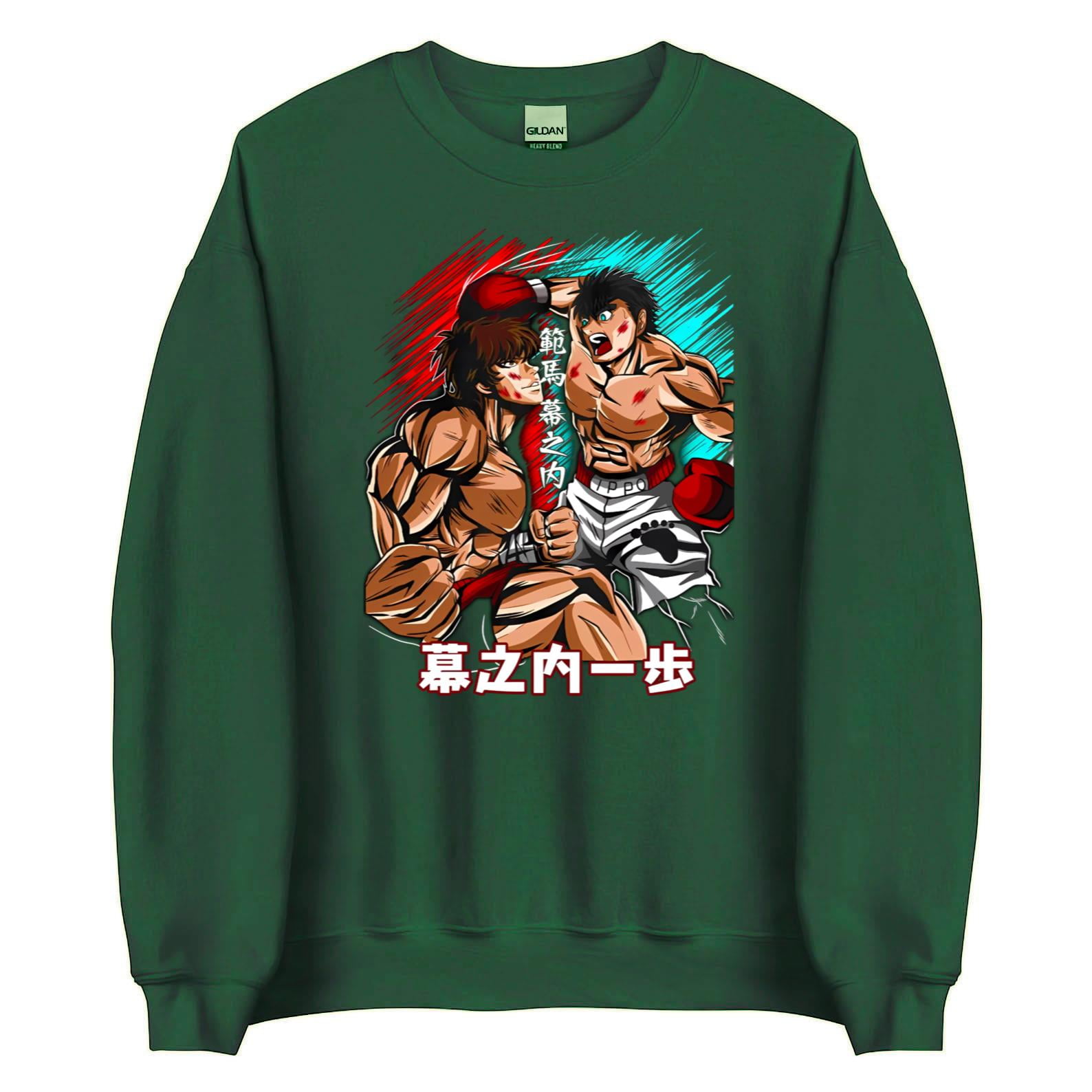 Kamogawa Boxing Gym Ippo vs. Baki T-shirt All Size Ippo Baki Anime ...