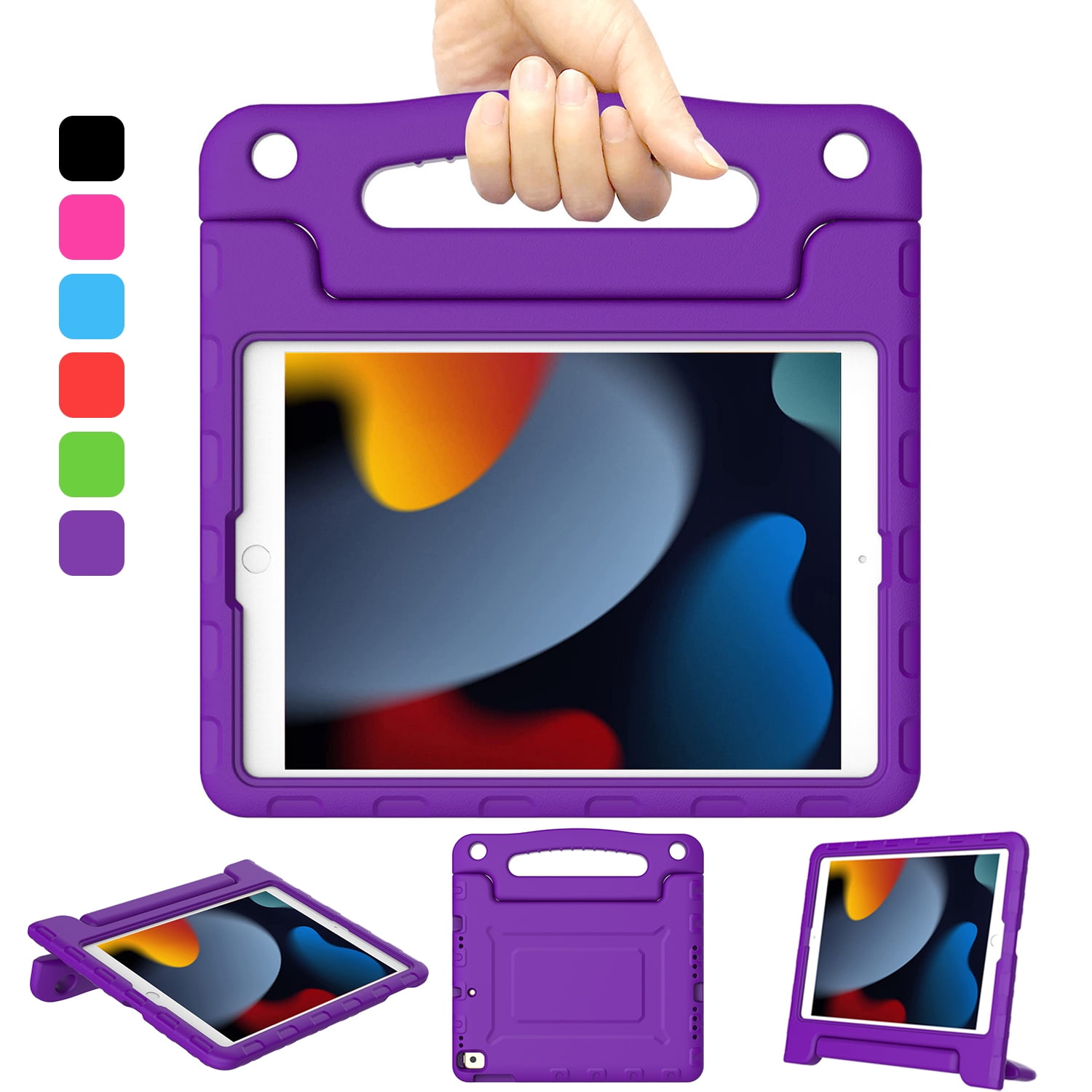 Kamon 10.2 Inch iPad Case for Kids 9th 8th 7th Generation Shockproof ...