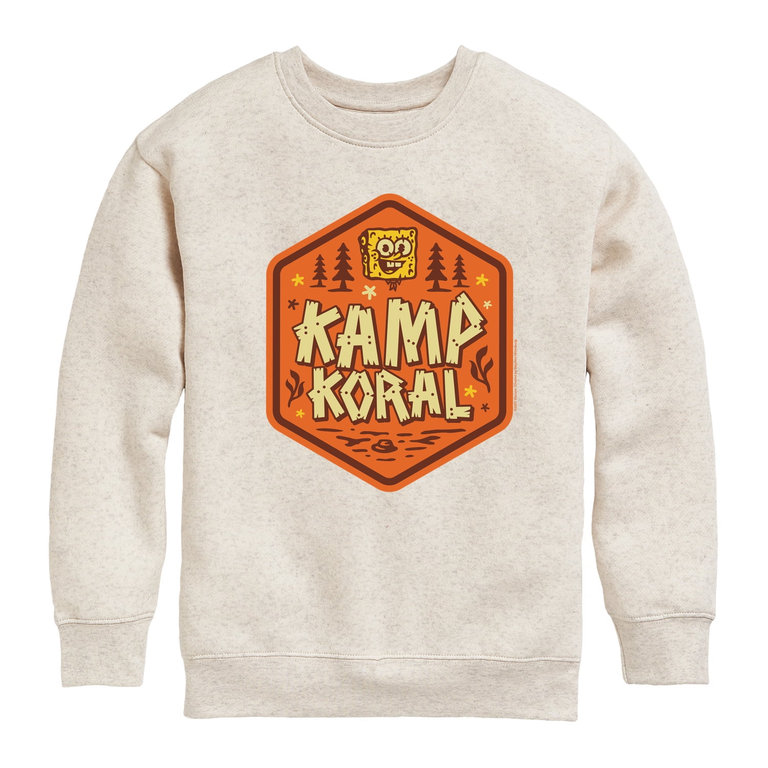 Kamp Koral - Kamp Koral Badge - Toddler & Youth Crewneck Fleece ...