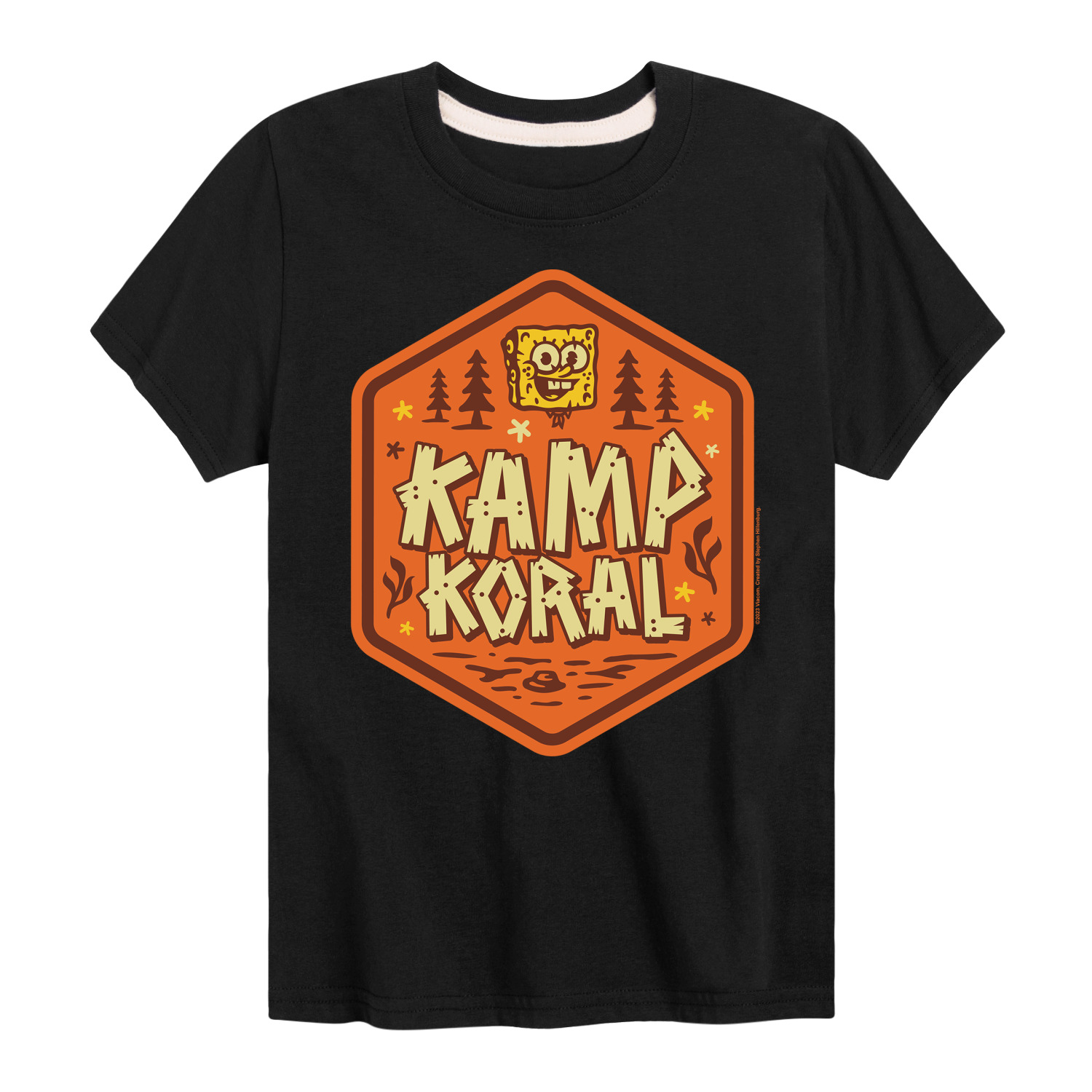 Kamp Koral - Kamp Koral Badge - Toddler & Youth Short Sleeve Graphic T ...