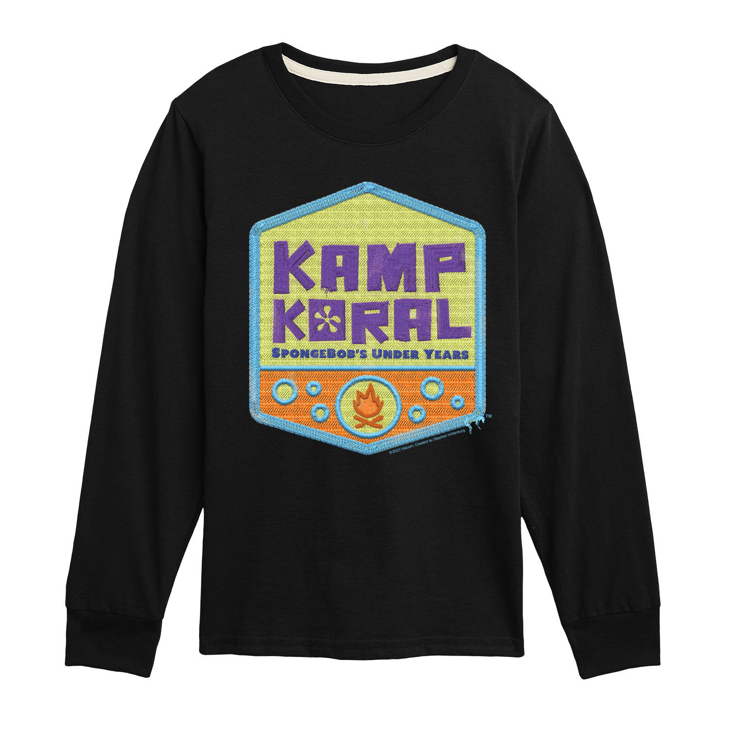 Kamp Koral - Kamp Koral Logo Badge - Toddler & Youth Long Sleeve ...