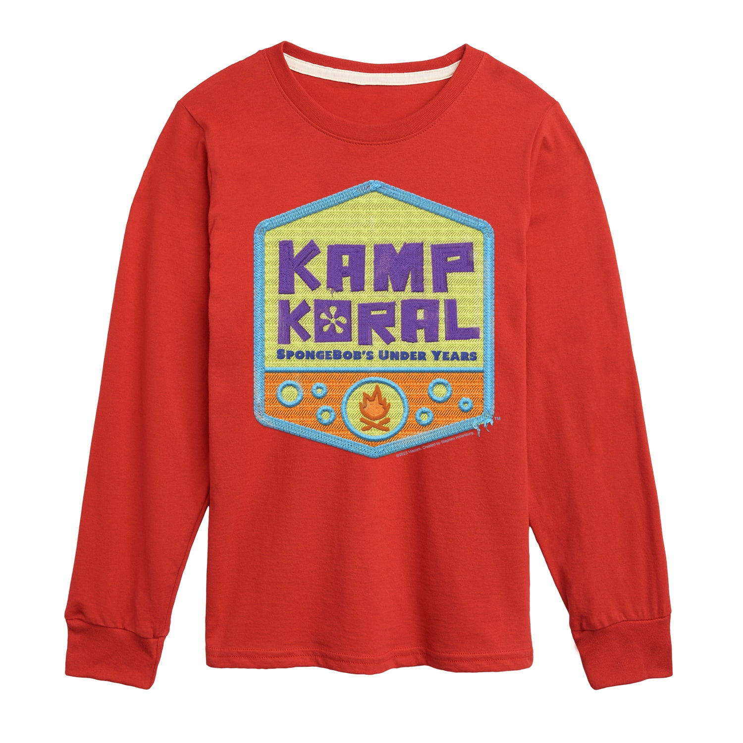 Kamp Koral - Kamp Koral Logo Badge - Toddler & Youth Long Sleeve ...