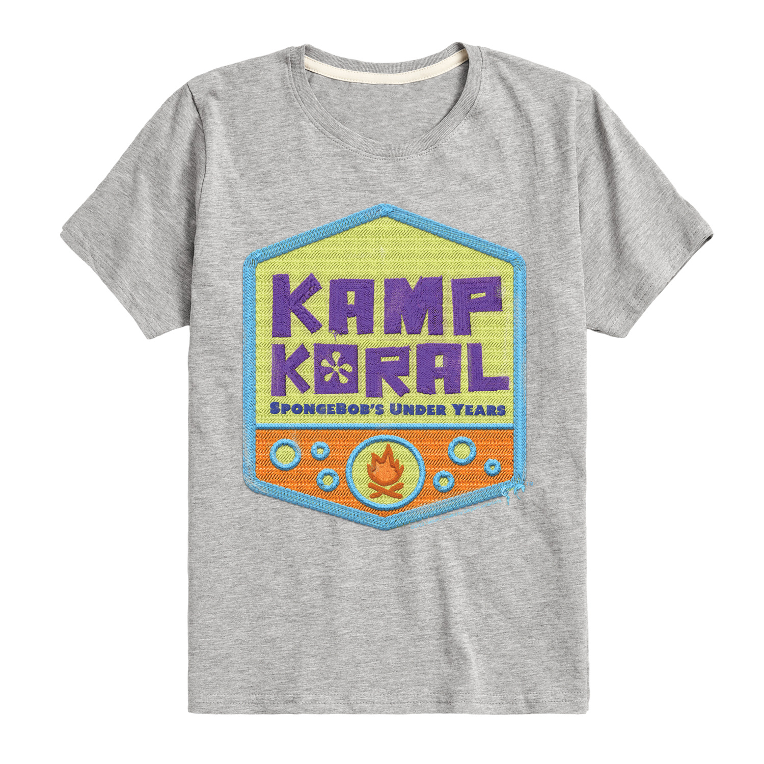 Kamp Koral - Kamp Koral Logo Badge - Toddler & Youth Short Sleeve ...