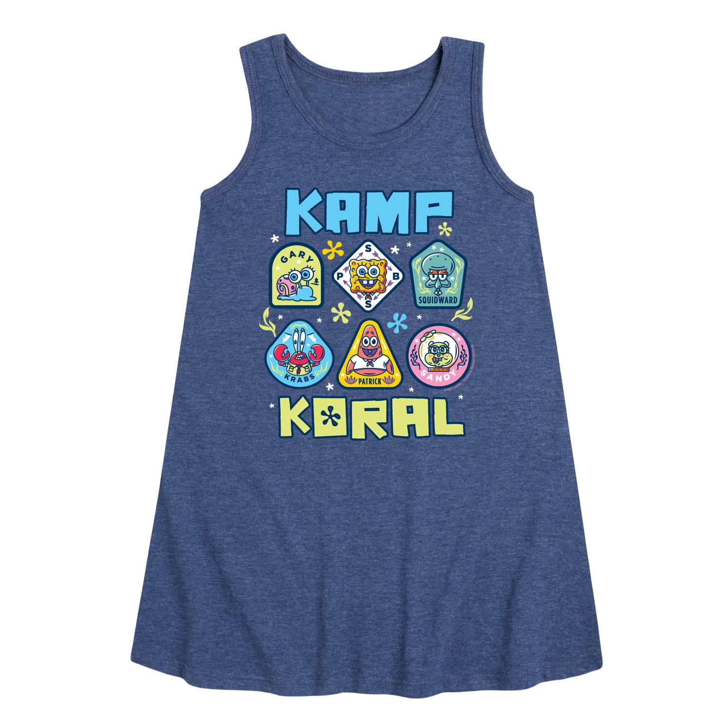 Kamp Koral - Kamp Koral Patches - Toddler & Youth Girls A-line Dress ...