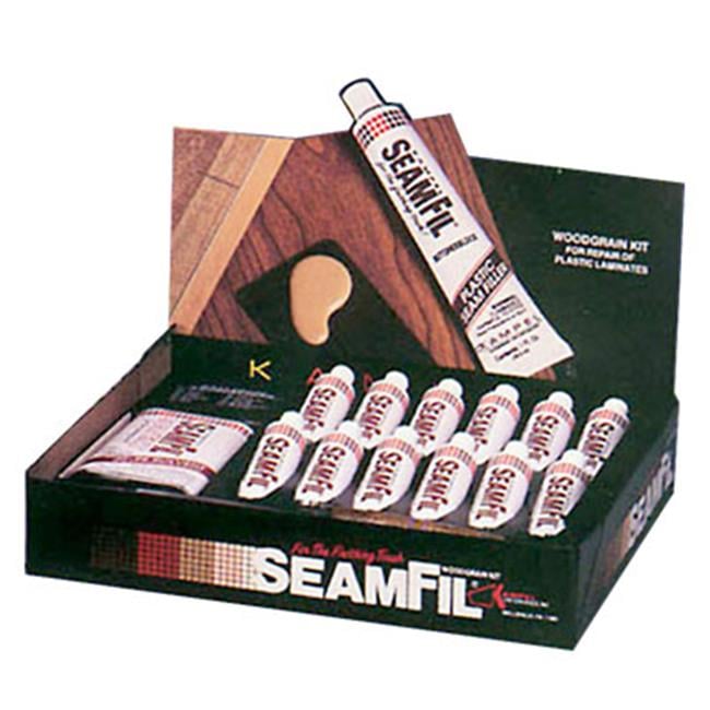 Kampel Kswk 12 Color-Solvent-Knife Standard Woodgrain Kit - Walmart.com