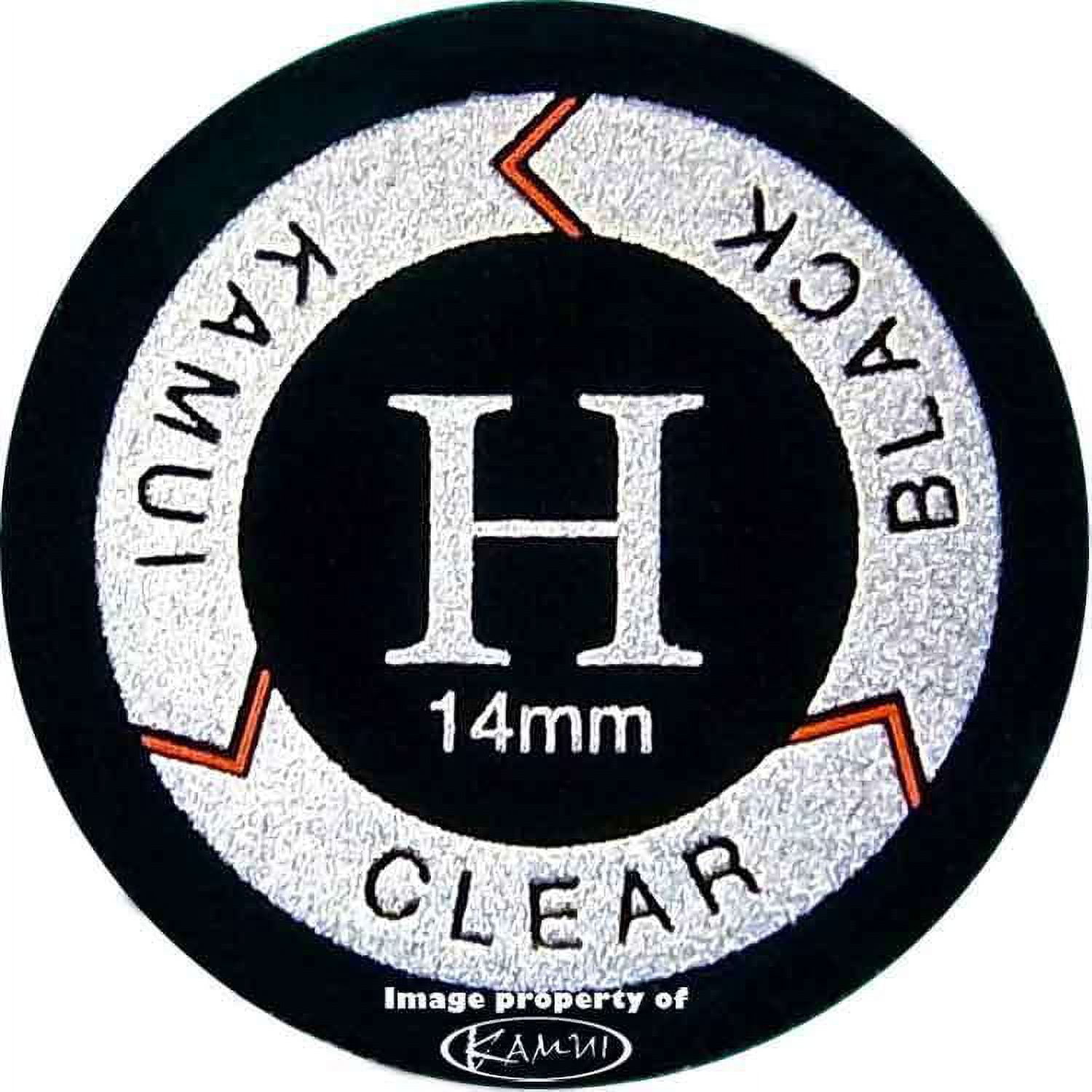 Kamui Clear - Black - Hard - Layered Pool Cue Stick Tip - Leather ...