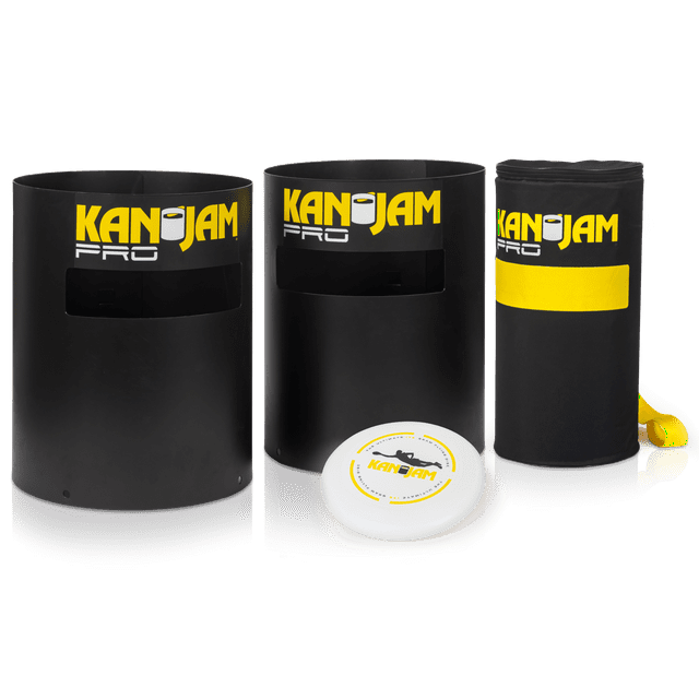 Kan Jam Pro Outdoor Disc Game Set, 2 goals, stakes, 1 175g Ultimate ...