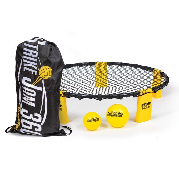 Kan Jam Strike Jam 360 - Round Net Game with Standard & Training Ball ...