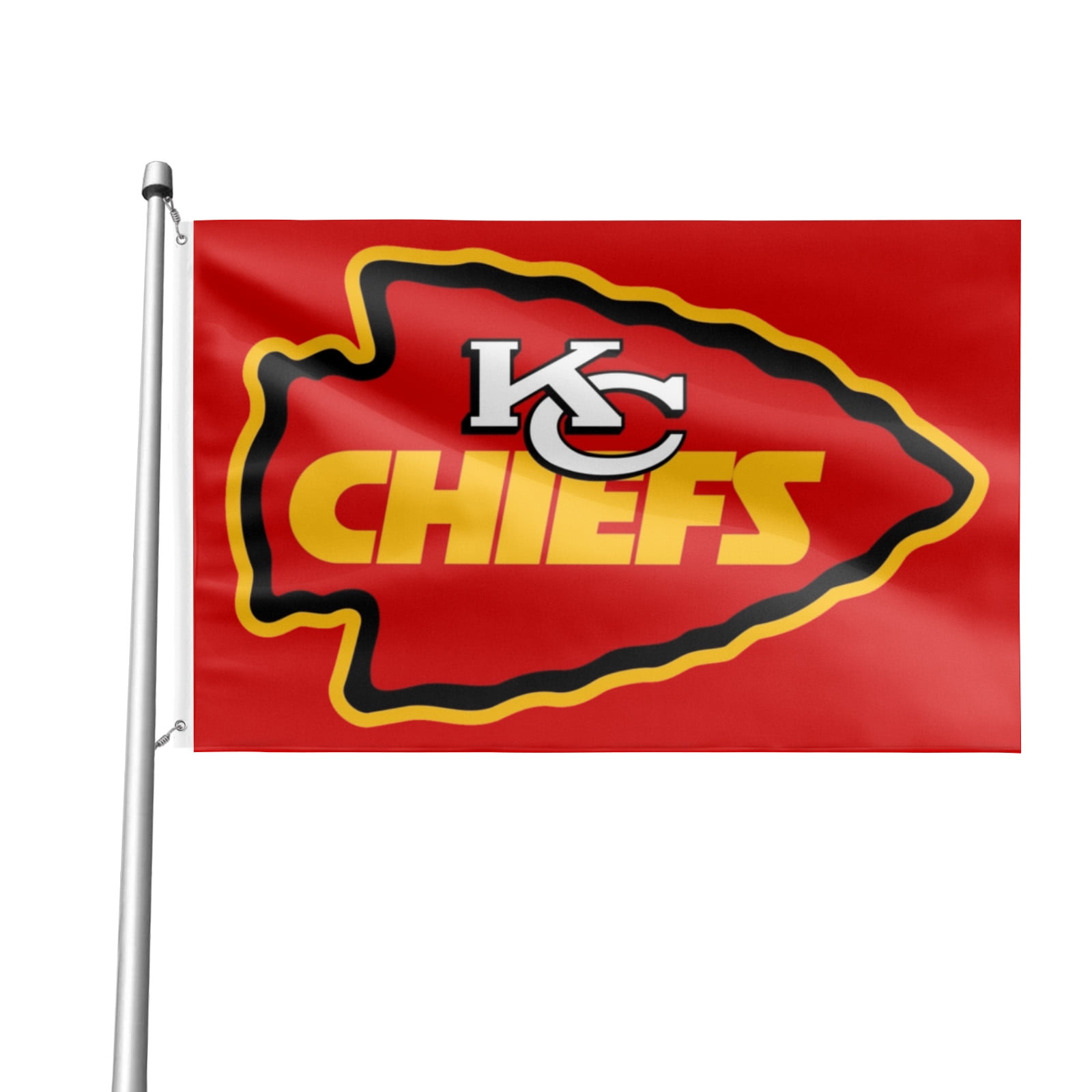 Kan_sas_City_Chiefs double-sided3x5foot flag background hanging outdoor flag party supplies ...